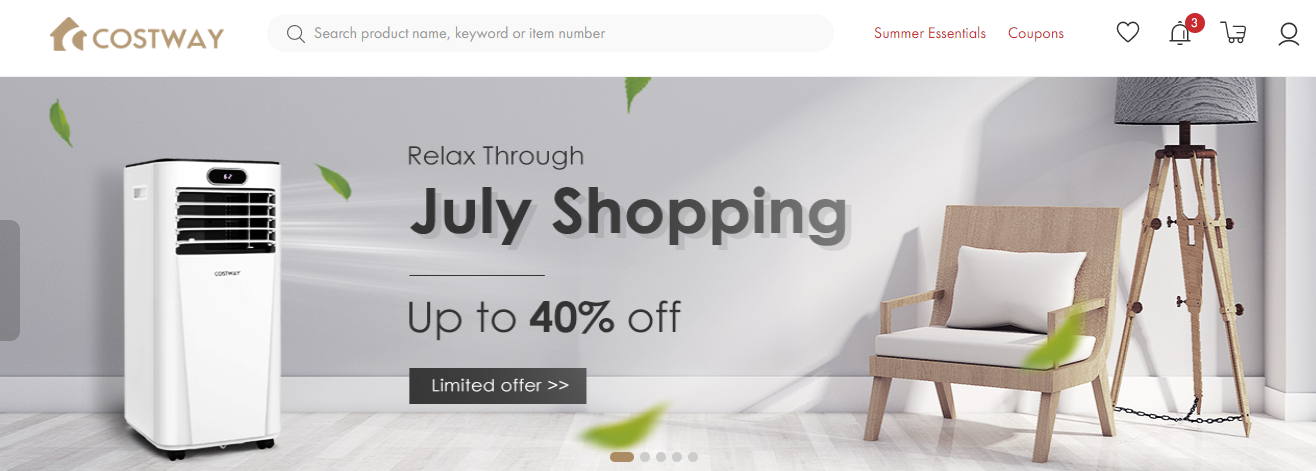 Costway Review: Order home & garden furniture, hardware with premium ...