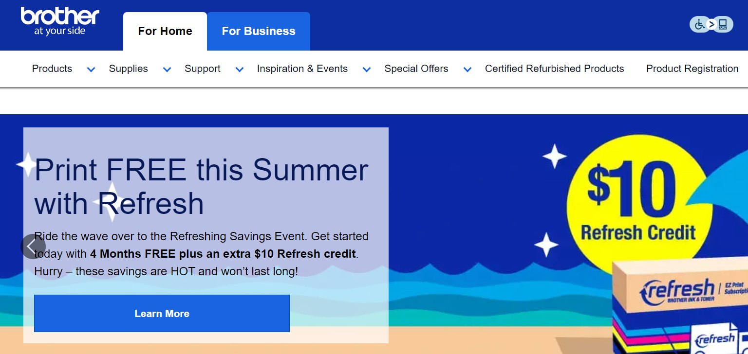 Brother Website Review: A One-Stop Shop for Printers & Electronic ...